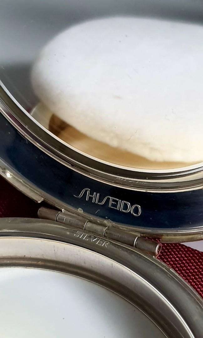 Shiseido Vintage (1972) Silver Compact Case in Original Presentation ...