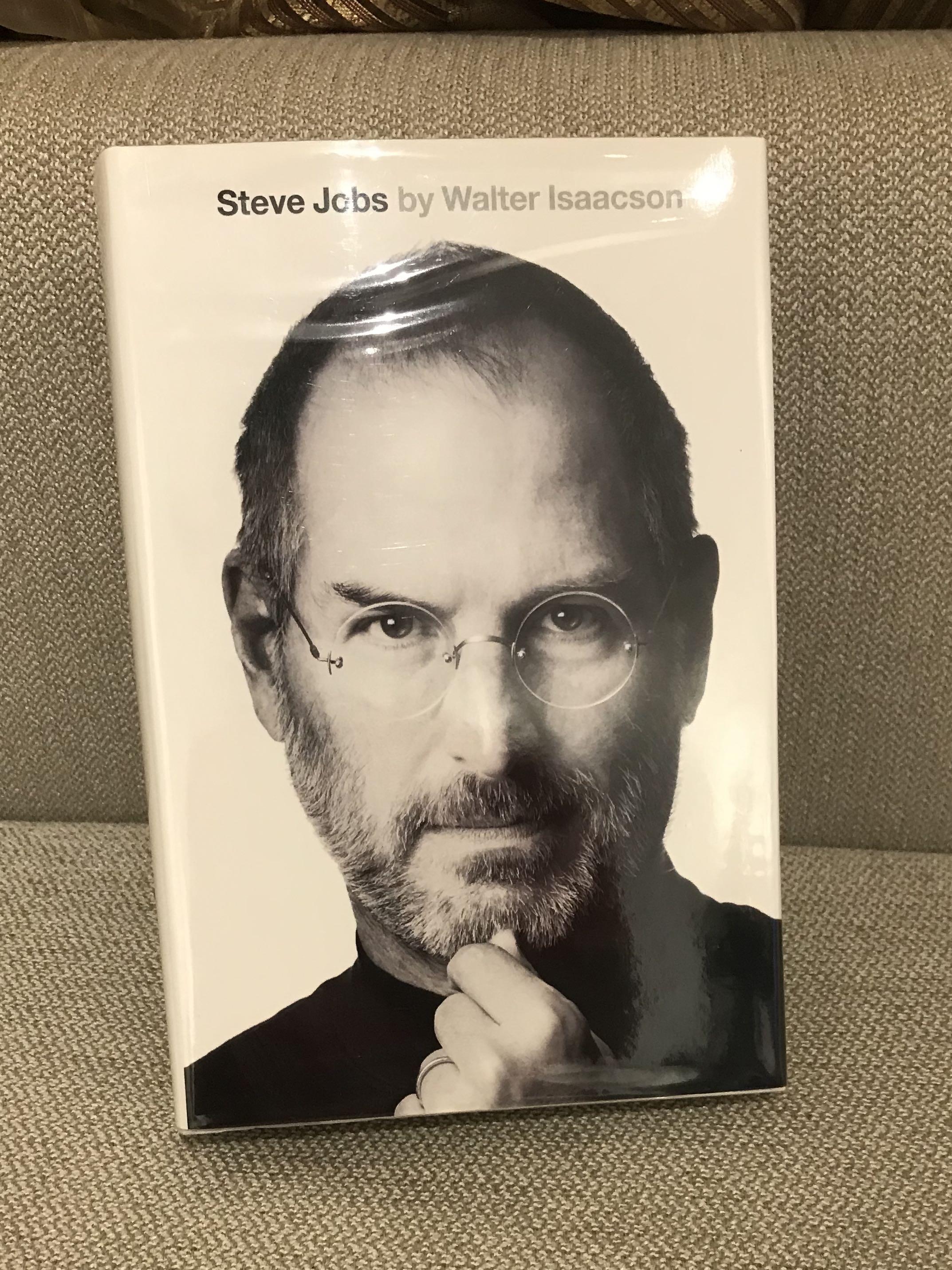 Steve Jobs Book Signed by Walter Isaacson, Hobbies & Toys, Books ...