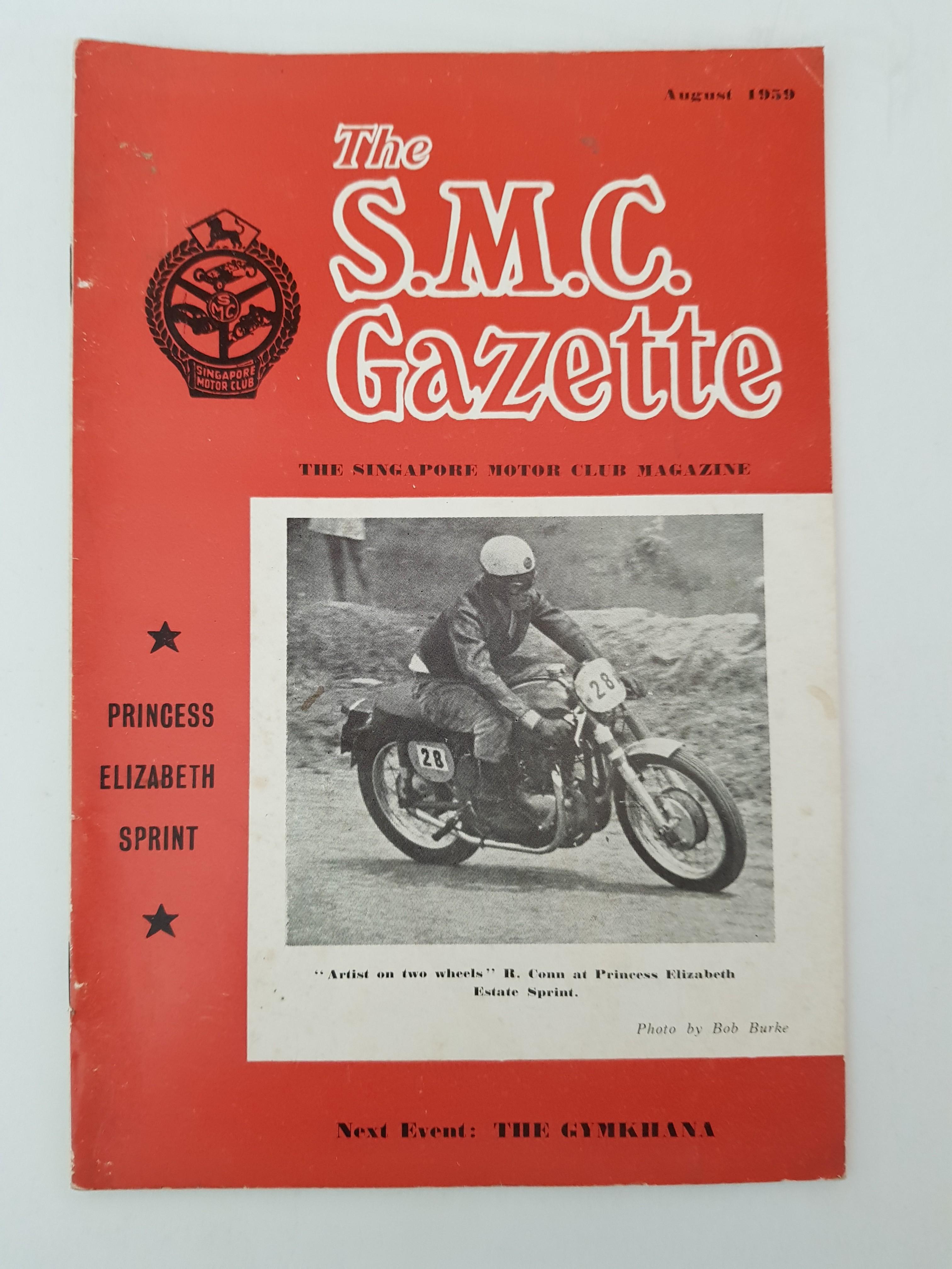 The S.M.C. gazette Singapore motor club magazine, Hobbies & Toys ...