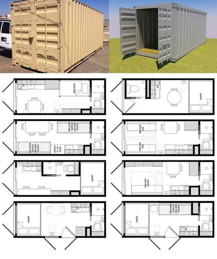 Tiny house container van, Furniture & Home Living, Kitchenware ...
