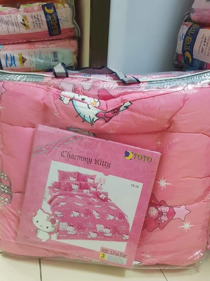 Toto bed comfot set., Furniture & Home Living, Furniture, Bed Frames ...