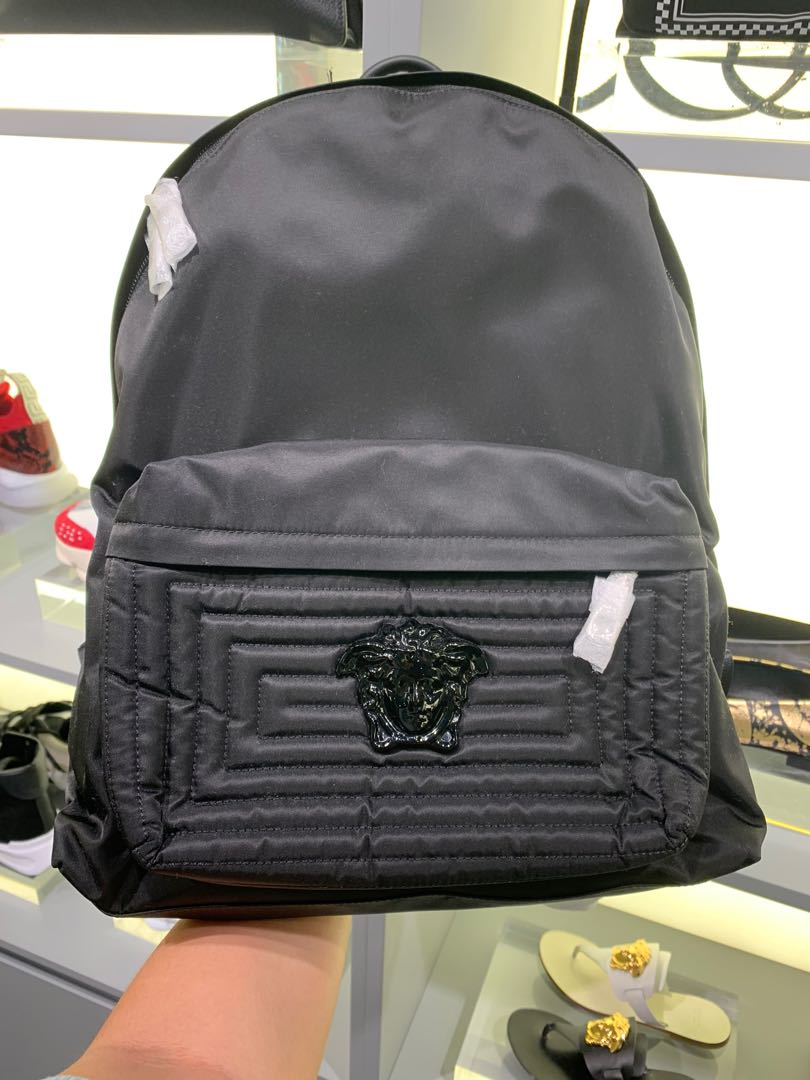Versace Backpack, Women's Fashion, Bags & Wallets, Backpacks on Carousell