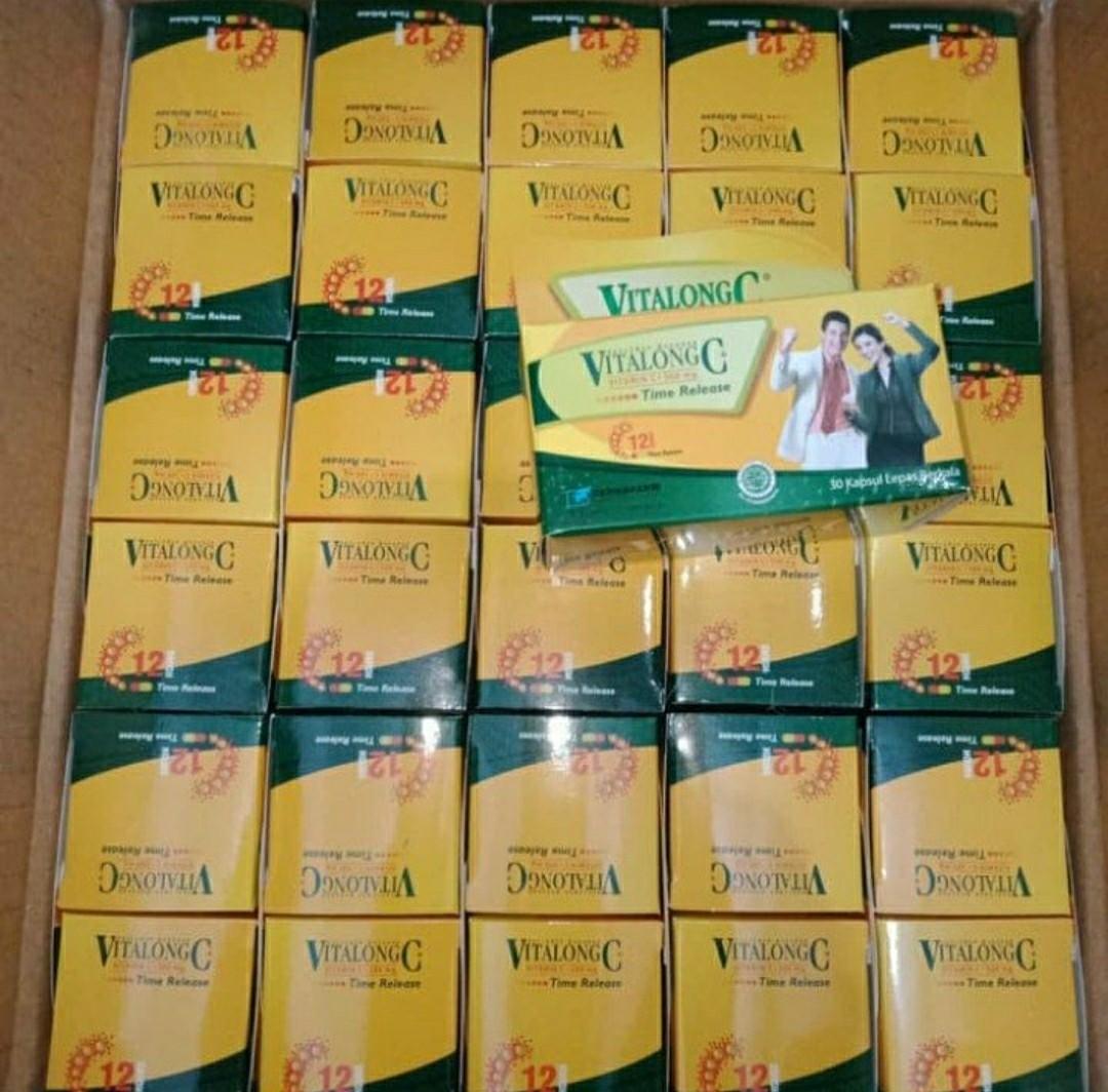 Vitalong C Vitamin C Botol isi 30 Tablet Ready Stock Murah Grosir Apd ...