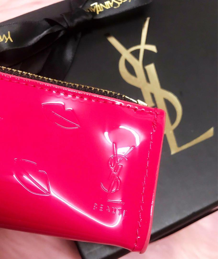 YSL beaute small pouch, Luxury, Bags & Wallets on Carousell