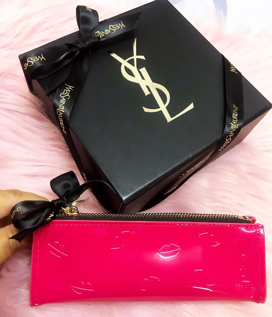 YSL beaute small pouch, Luxury, Bags & Wallets on Carousell
