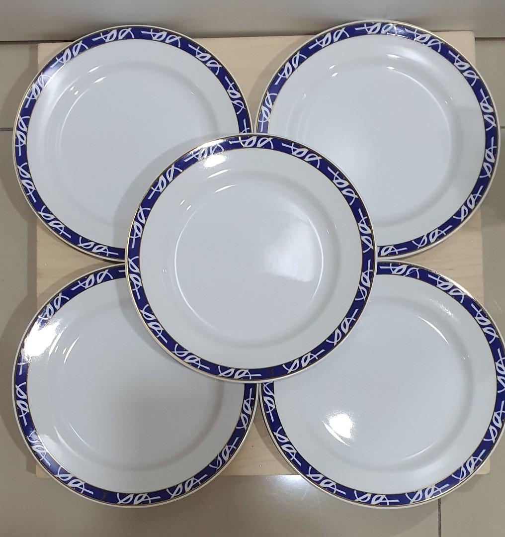 YSL plates set, Furniture & Home Living, Kitchenware & Tableware ...