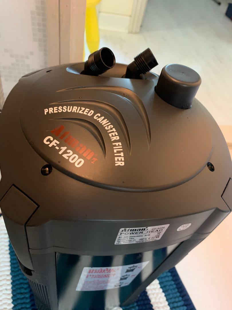魚缸過濾器 Atman CF-1200, 其他, 其他 - Carousell