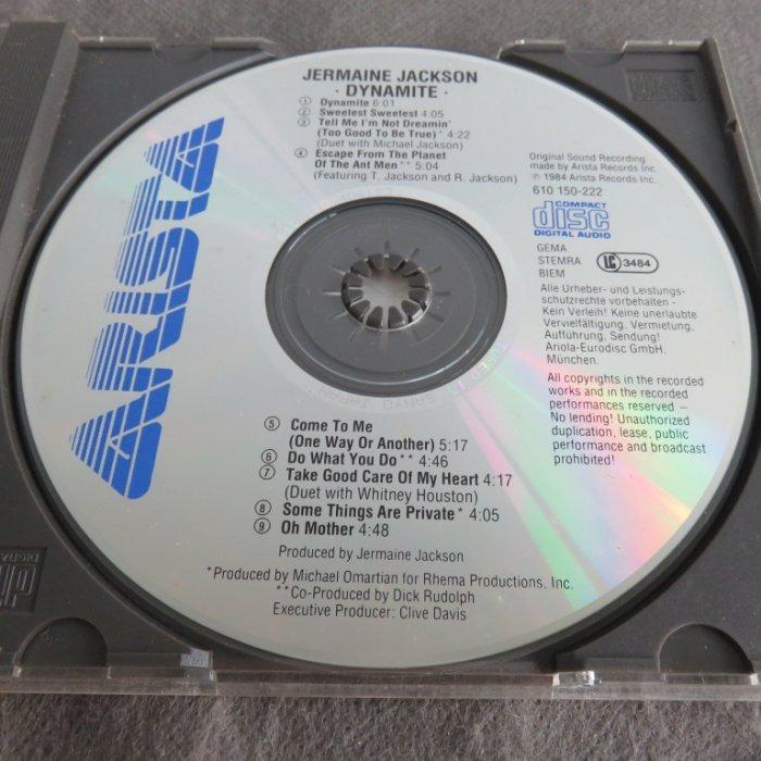 (日本三洋版) jERMAiNE jACKSON - Dynamite CD (84年 mfg by SANYO jAPAN), 興趣及遊戲 ...