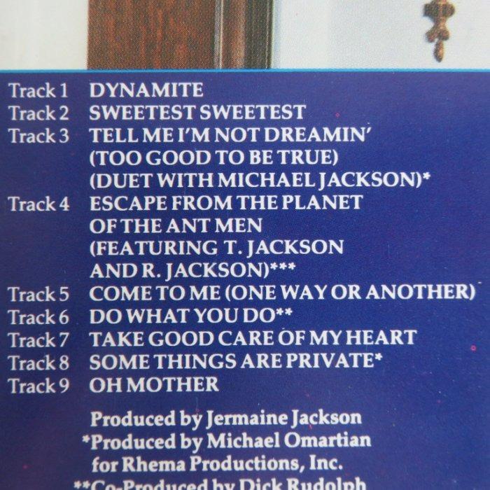 (日本三洋版) jERMAiNE jACKSON - Dynamite CD (84年 mfg by SANYO jAPAN), 興趣及遊戲 ...