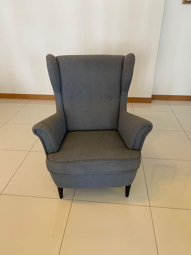 Armchair Ikea Strandmon Sofa, Furniture & Home Living, Furniture, Sofas ...