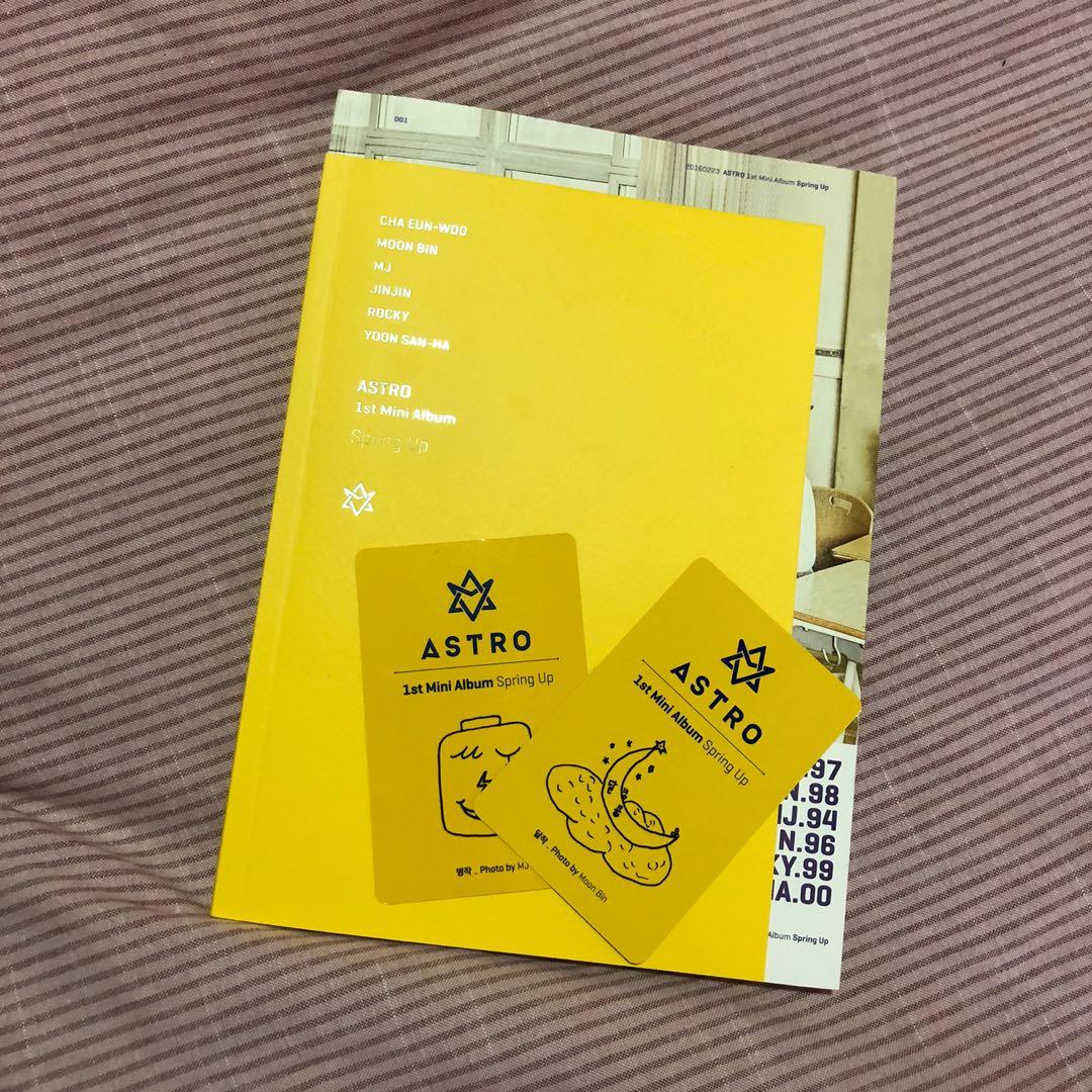 ASTRO Spring Up Album (Jinjin FULL set), Hobbies & Toys, Memorabilia ...