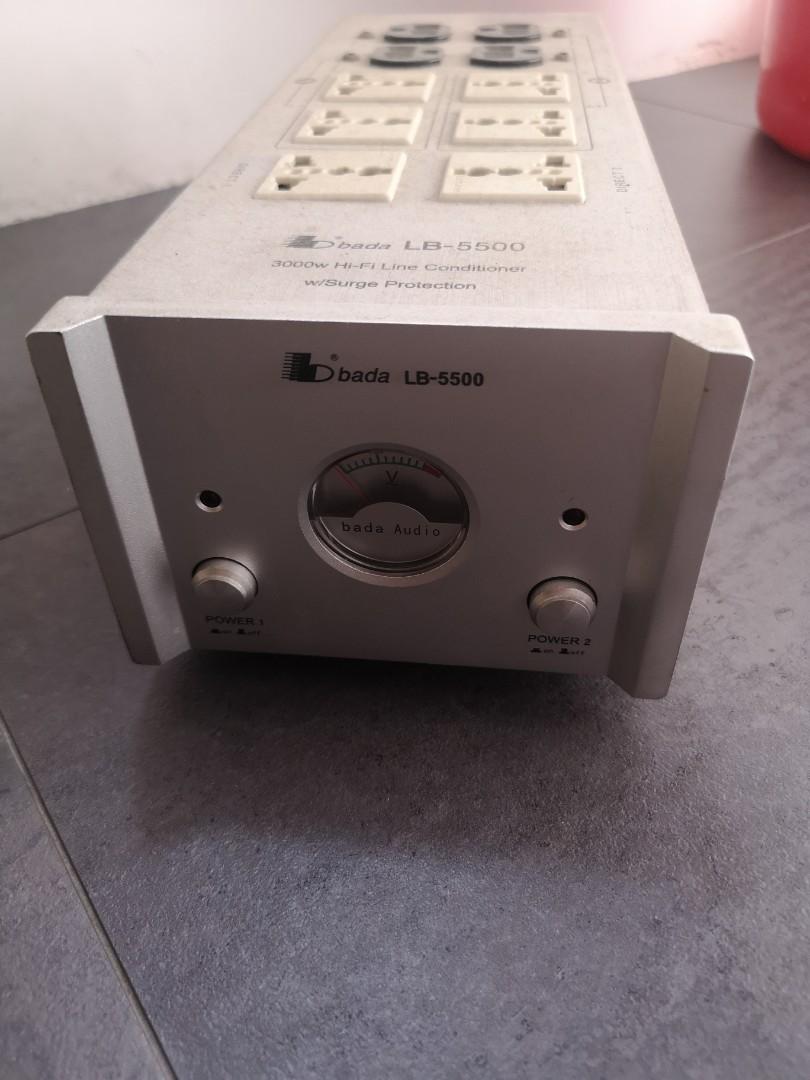 Bada LB 5500 Hi Fi Line Power Conditional, Audio, Other Audio Equipment on Carousell