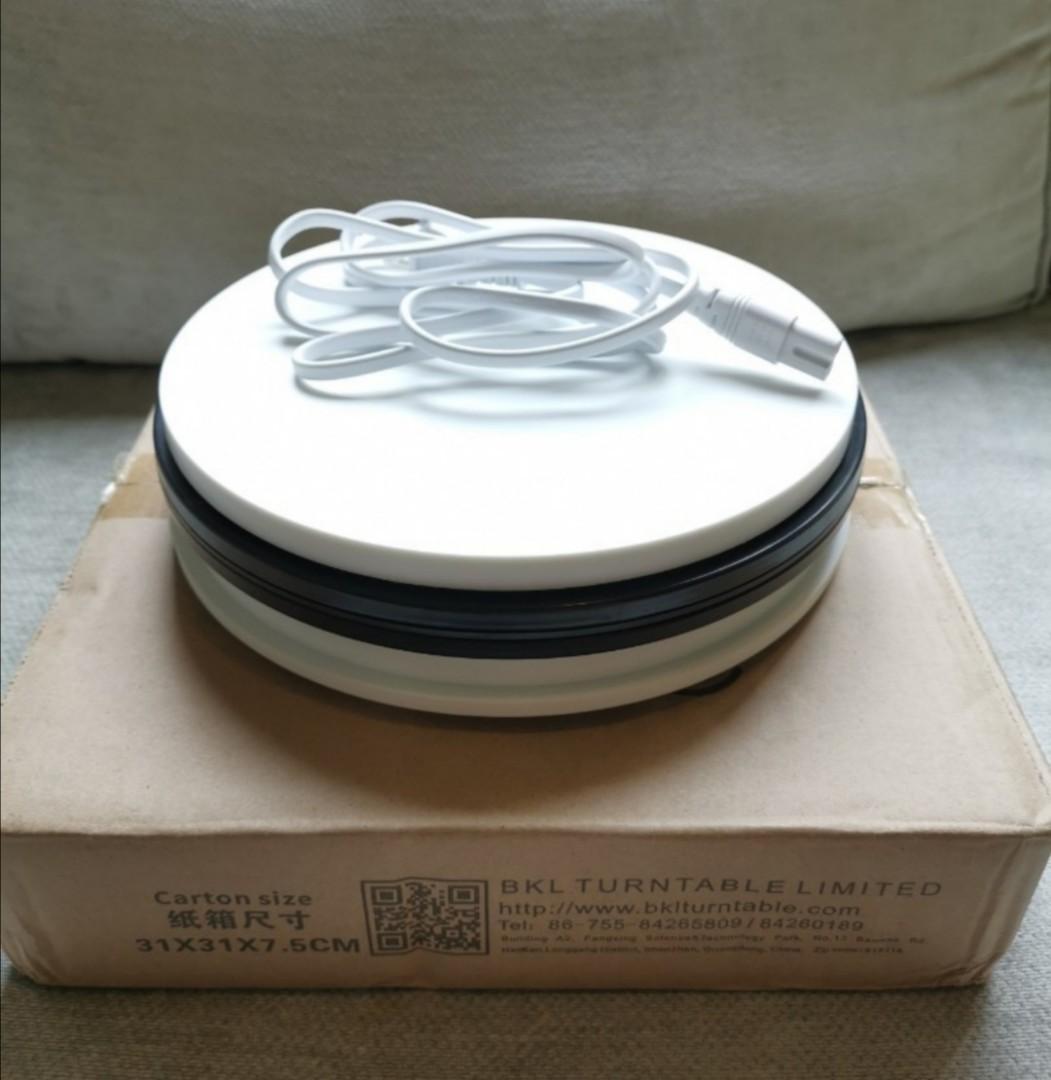 BNIB Revolving Product display turn table for photography/presentation ...