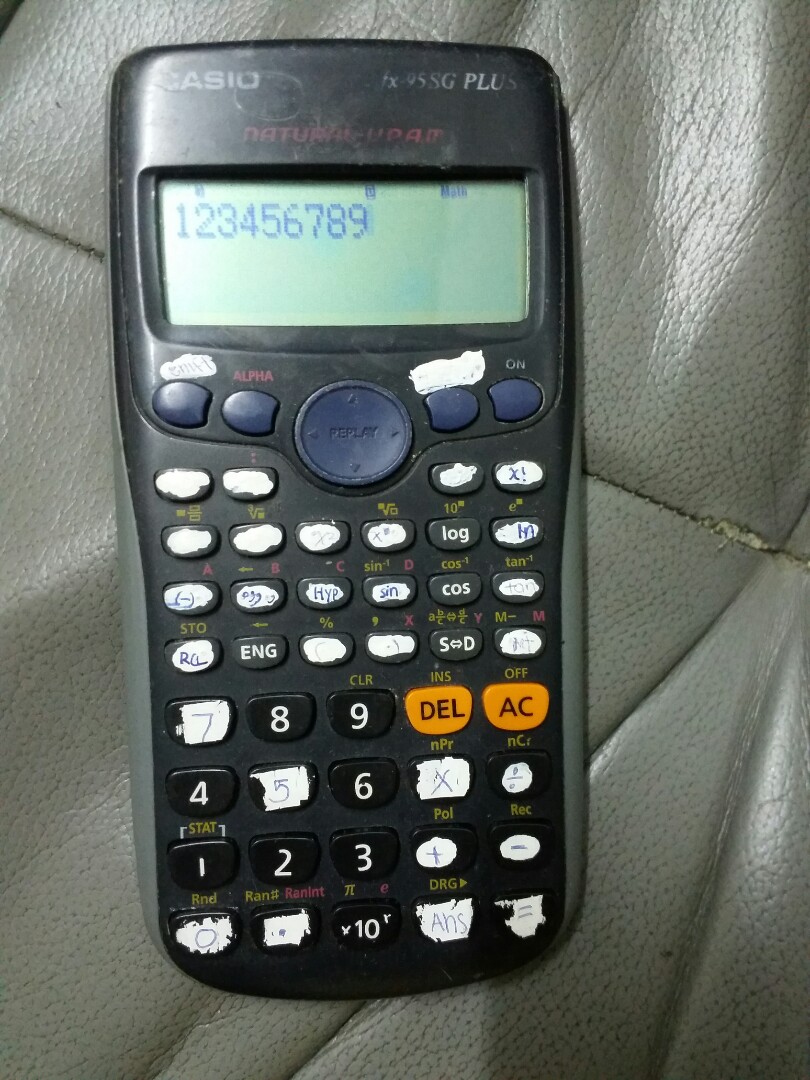 Casio Calculator fx95SG plus, Electronics, Others on Carousell
