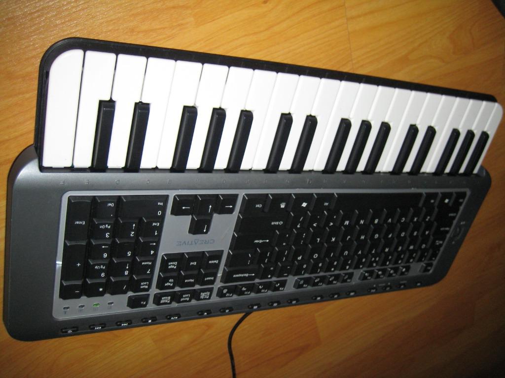 Creative Prodikeys Midi Keyboard Model : CF0040, Hobbies & Toys, Music ...