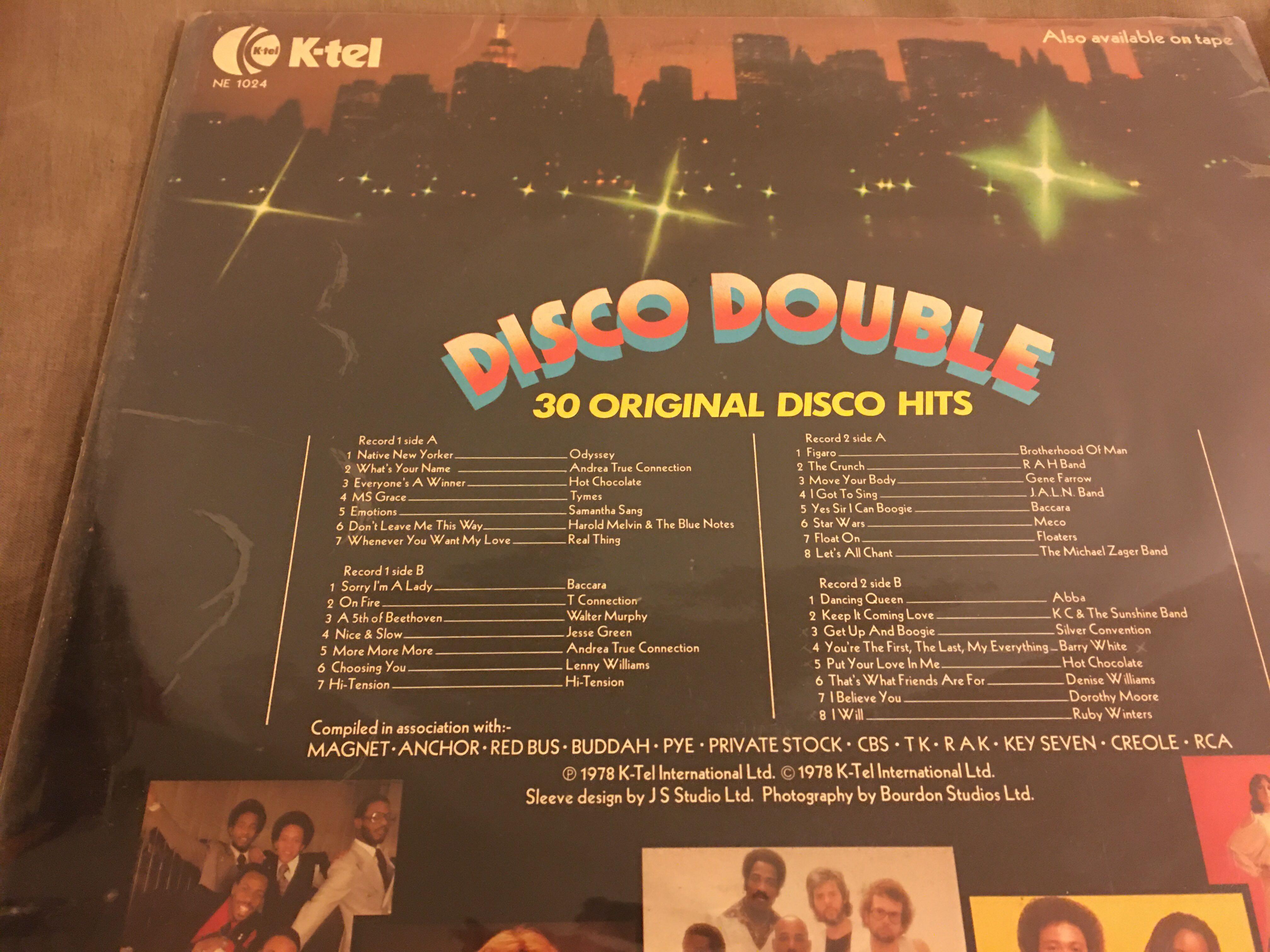 Disco Double LP/Vinyl Ft. ABBA/KC/Samantha Sang/Hot Chocolate ...