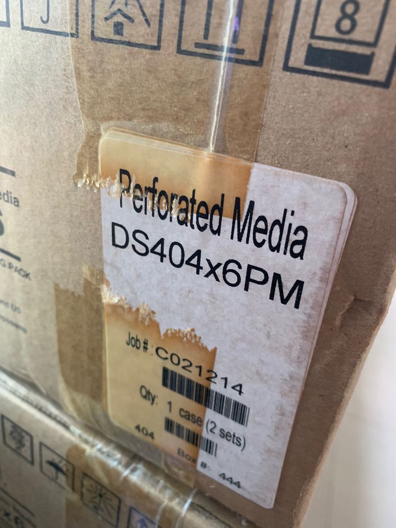 DNP -DS40“4x6” perforated paper x 4 rolls, Everything Else on Carousell