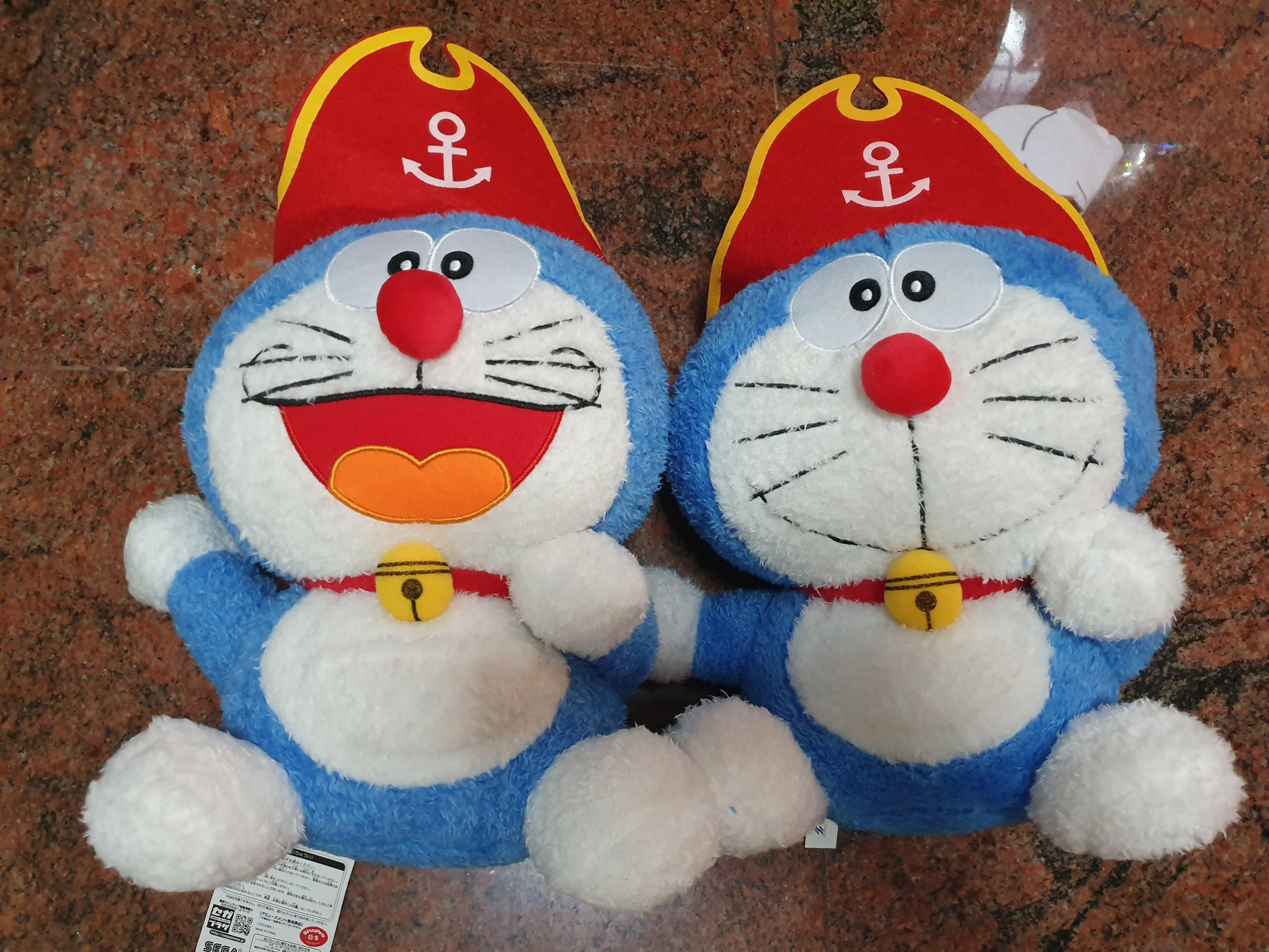 Doraemon Pirate Soft Toy, Toys & Games, Stuffed Toys on Carousell