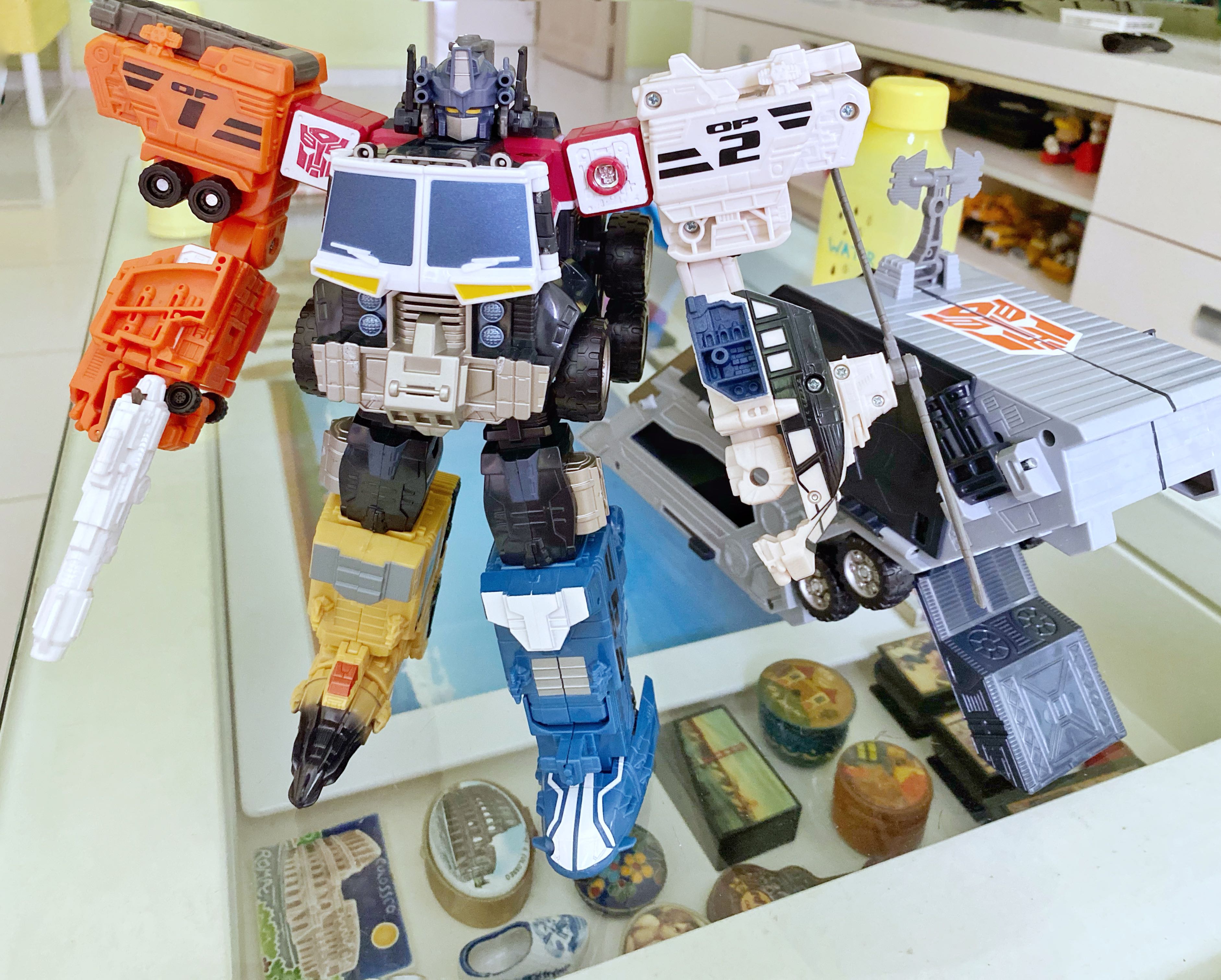 Energon Optimus Prime Superlink Grand Convoy Hasbro version, Hobbies ...