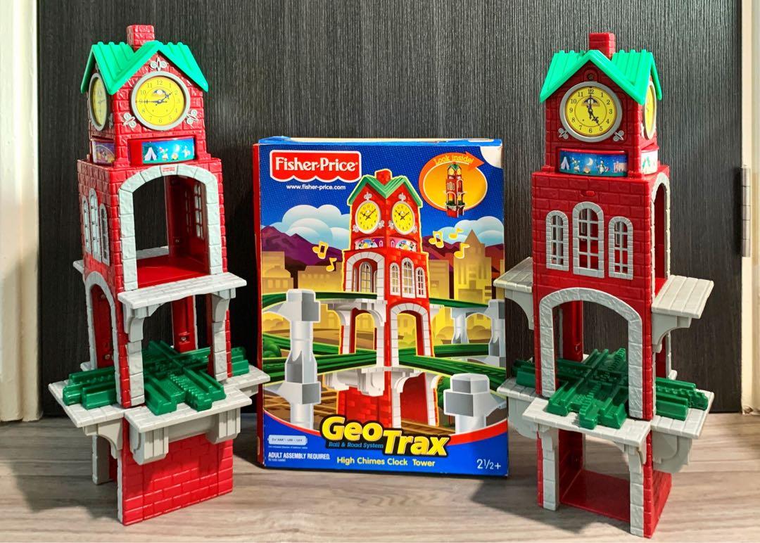 Fisher price Geo Trax Rail Track Pack Set train transportation system ...
