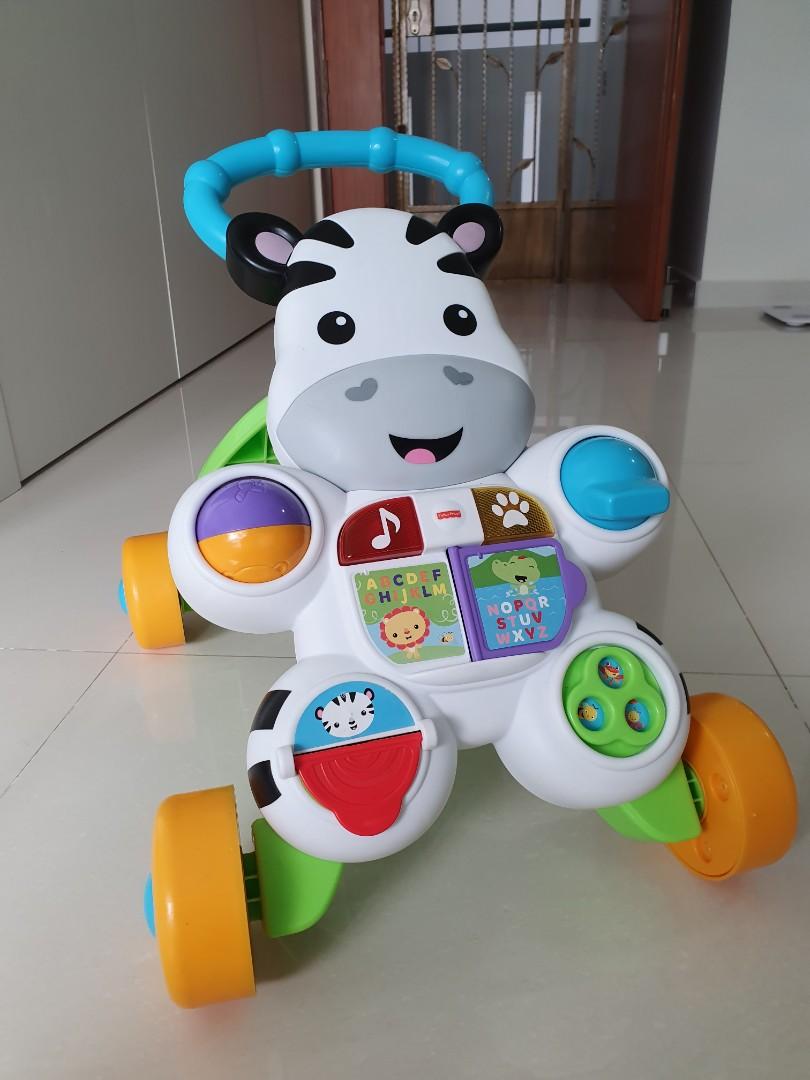 Fisher Price Zebra walker, Babies & Kids, Infant Playtime on Carousell