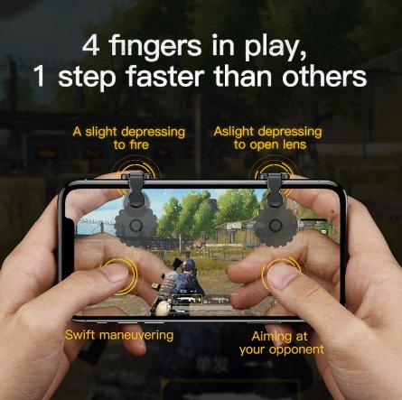 Game pad Trigger Mobile Games Controller for PUBG/CODM, Mobile Phones ...