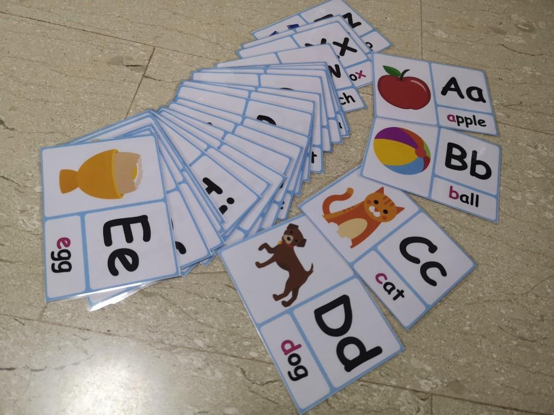 Homemade Laminated Flashcards, Hobbies & Toys, Books & Magazines ...