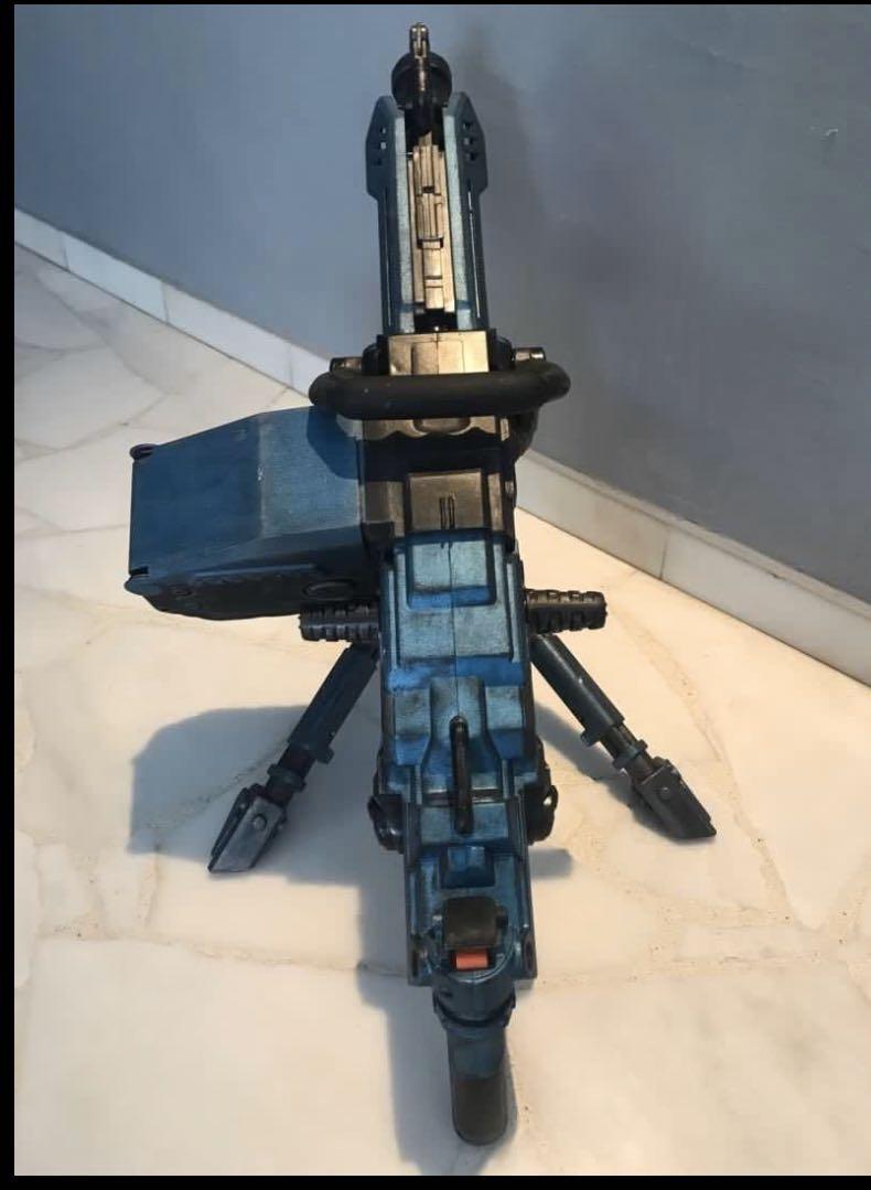 Hot Battery operated Painted Nerf Vulcan EBF-25 auto spring action ...
