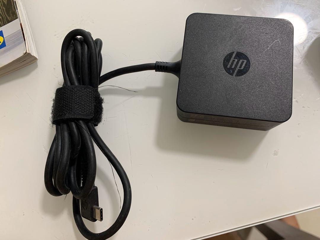 HP type C , USB C charger 5V , 12V , 15V , 20V with 45W, 60W for laptop ...