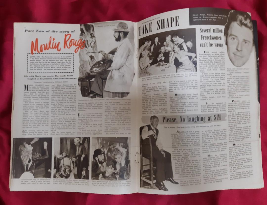 JEAN PETERS / DEBRA PAGET 1953 Hollywood Film Stars Collectible ...