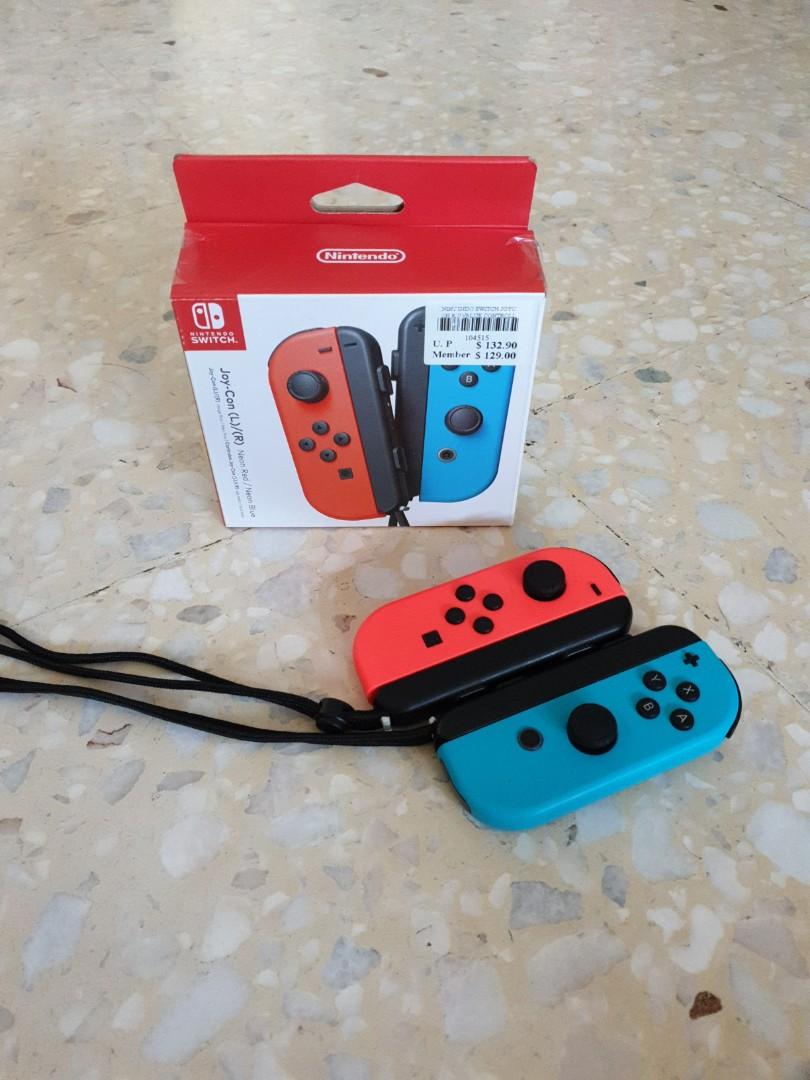 Joycons ( Red & Blue ) [SWITCH], Video Gaming, Video Game Consoles ...