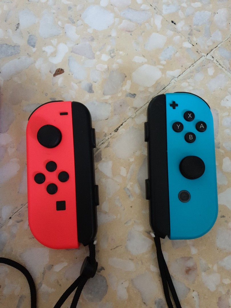 Joycons ( Red & Blue ) [SWITCH], Video Gaming, Video Game Consoles ...