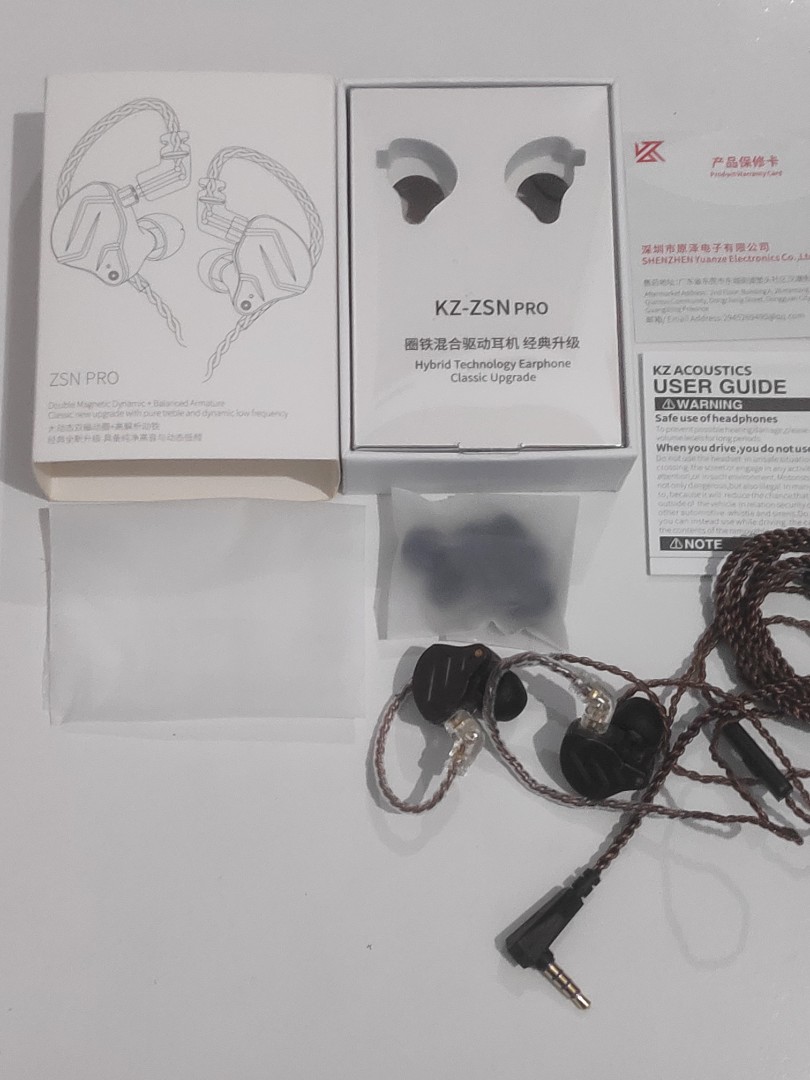 Knowledge Zenith (KZ) ZSN PRO, Elektronik, Audio di Carousell