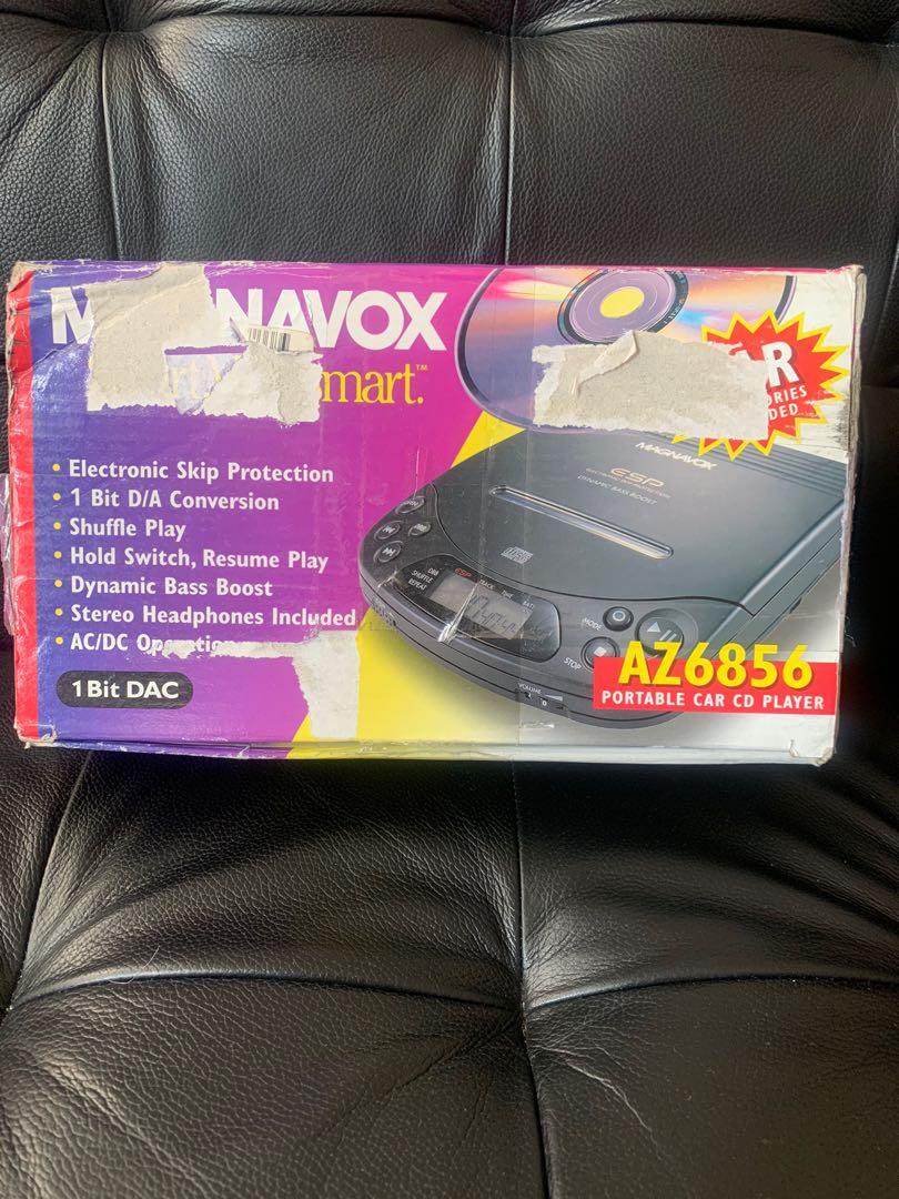 Magnavox (Philips) with DBB Discman, 興趣及遊戲, 收藏品及紀念品, 明星周邊 - Carousell