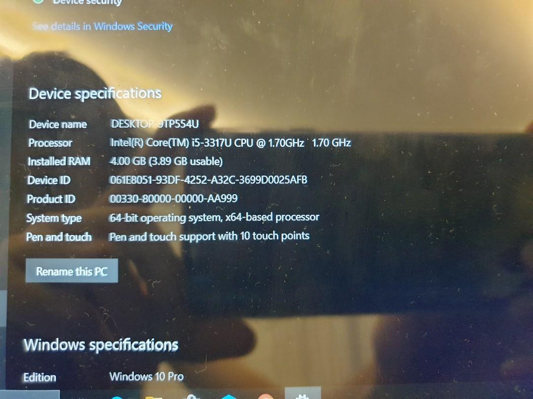 Microsoft Surface Pro Gen 1 - 4GB Ram + 128GB SSD, Computers & Tech ...