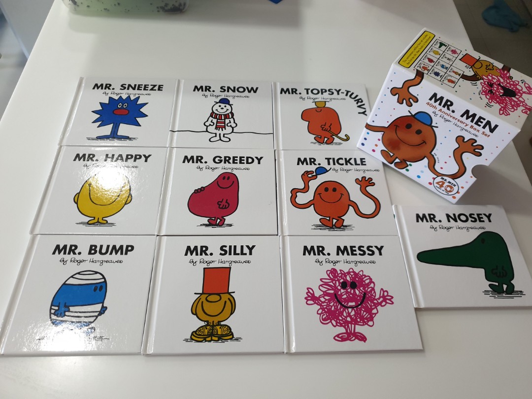 Mr Men books box set, Hobbies & Toys, Books & Magazines, Children's ...
