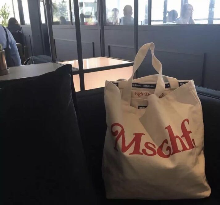 mschf x gdc canvas tote bag, Luxury, Bags & Wallets on Carousell