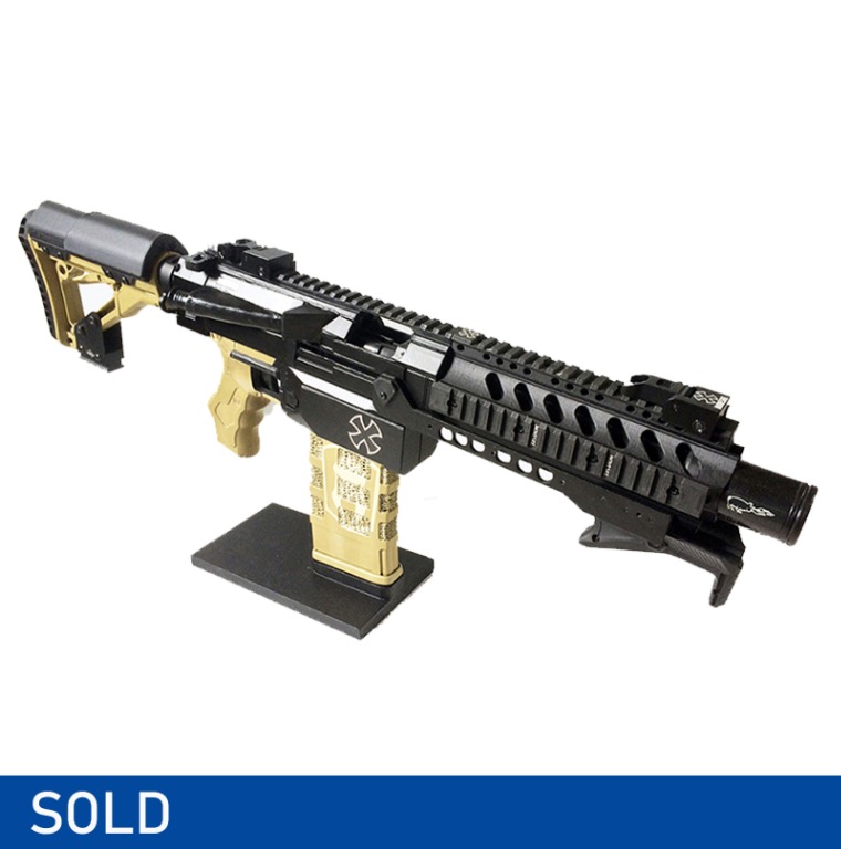 NERF Retaliator F15550 CUSTOMISED Front Barrel Attachment (Foam Gun ...