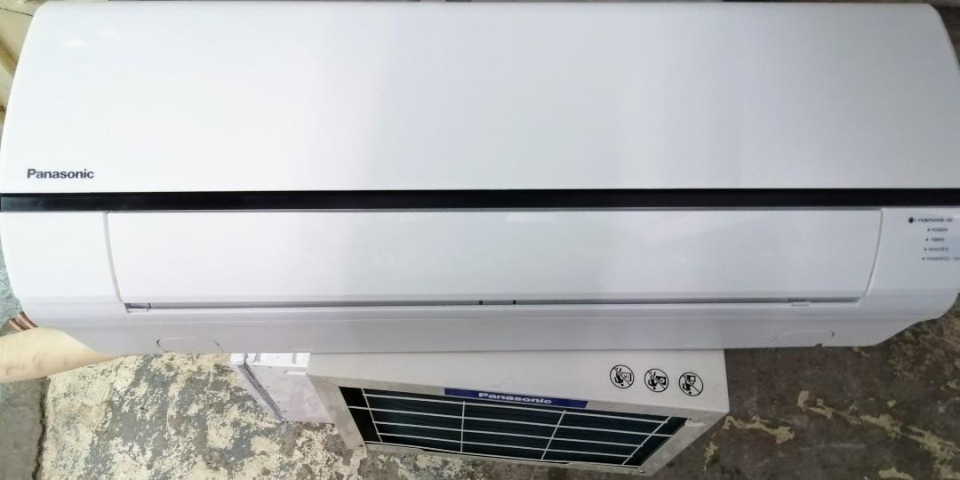 Panasonic 樂聲 1匹窗口分體式冷氣機 近乎全新 ️ 已經售賣出等候買家寫評語, 家庭電器, 冷氣機及暖風機 - Carousell