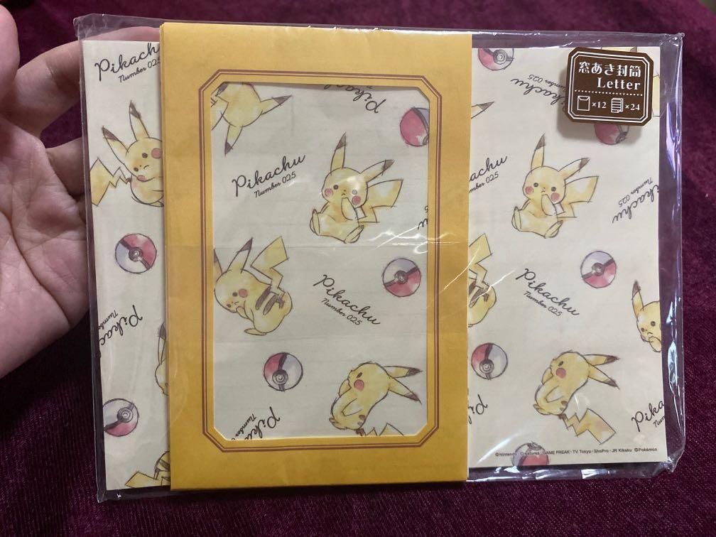 Pikachu Letter, Books & Stationery, Stationery on Carousell