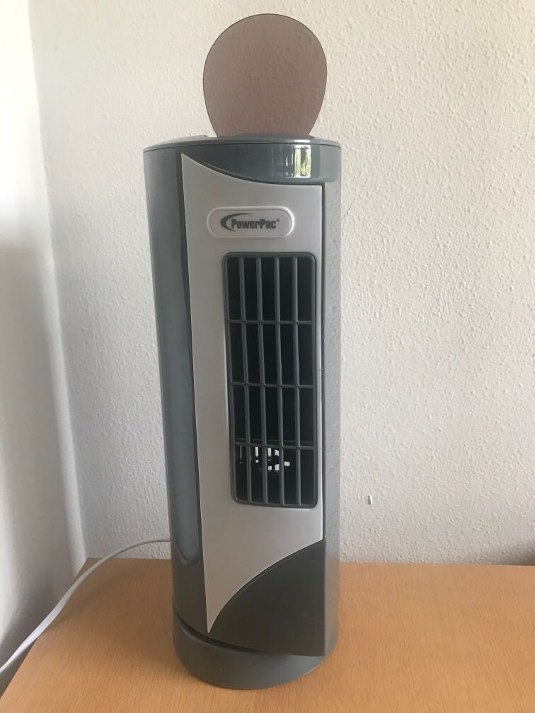 Powerpac 9 inch Mini Tower Fan, Furniture & Home Living, Lighting ...