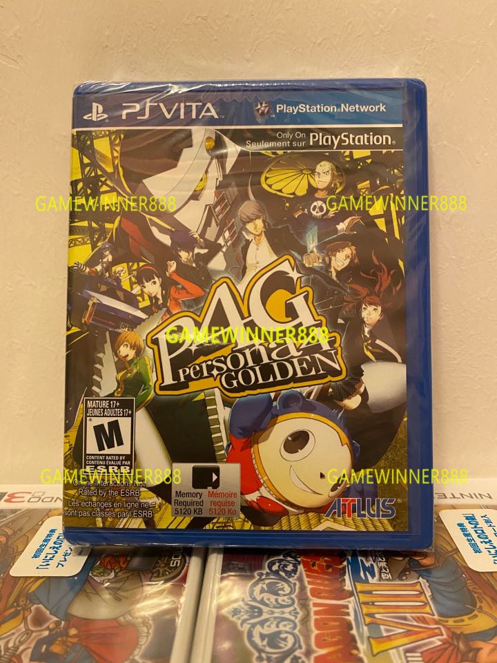 《今日快閃價》全新 PSV VITA遊戲 P4G 女神異聞錄4 黃金版 Persona 4 Golden 美版英文版, 電子遊戲, 電子遊戲機, PlayStation - Carousell