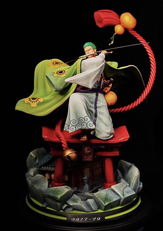 Rainbow Eye Studios - Roronoa Zoro, Hobbies & Toys, Toys & Games on ...