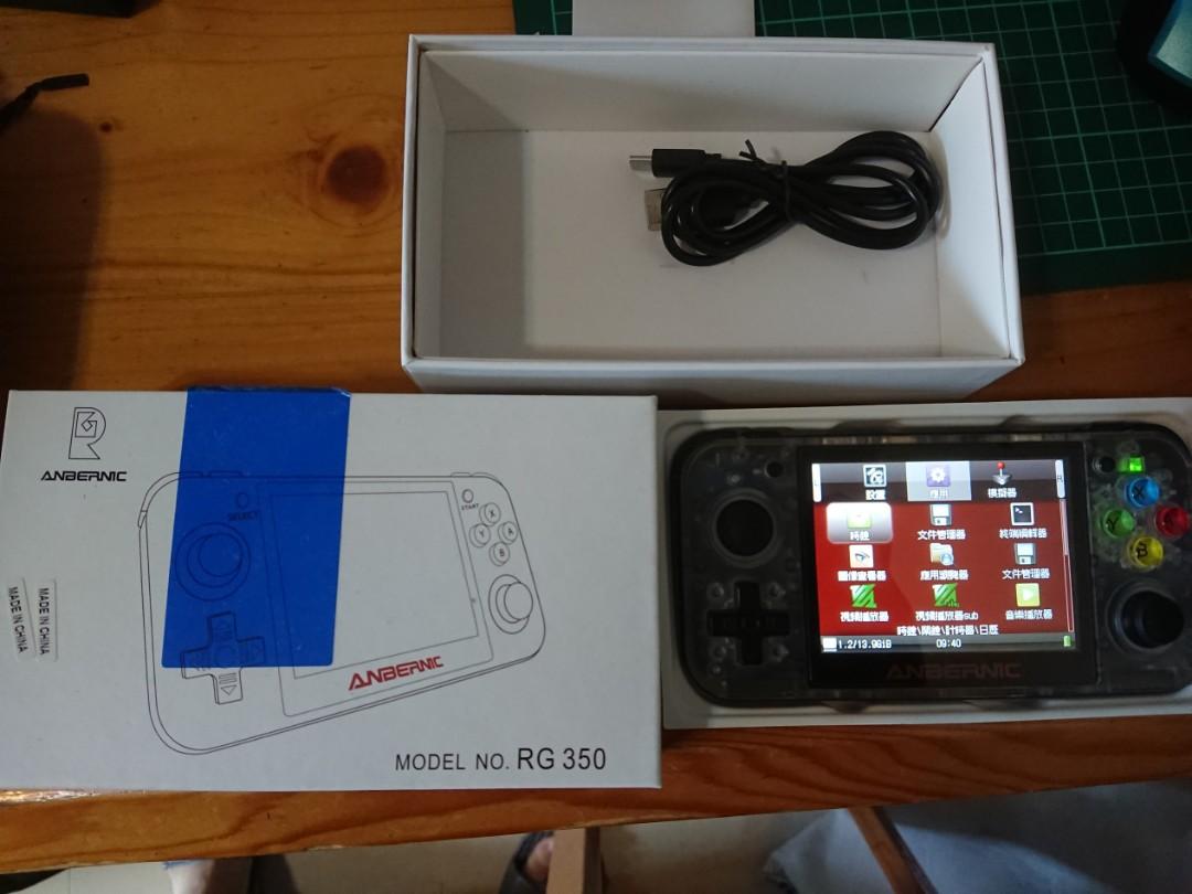 RG-350 遊戲機 透明殼 超任四色按掣, 電子遊戲, 電子遊戲, Nintendo 任天堂 - Carousell