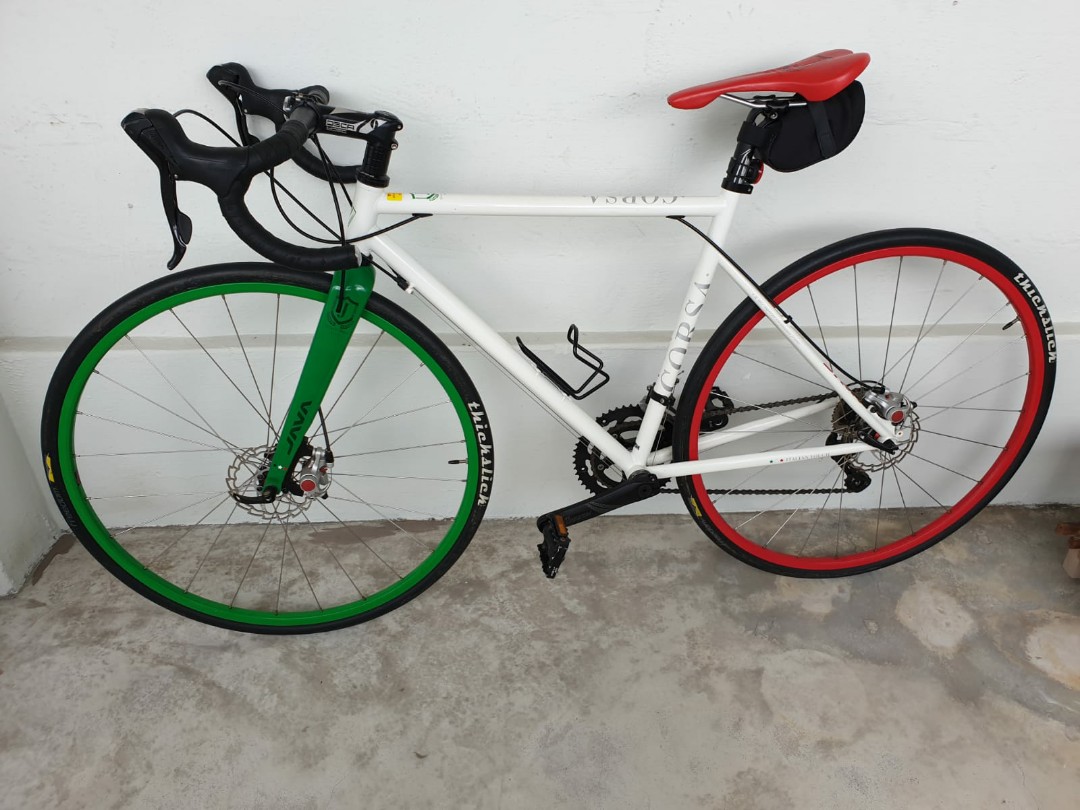 CUSTOM ROAD BIKE 50CM CORSA FRAME, Sports Equipment, Bicycles & Parts ...