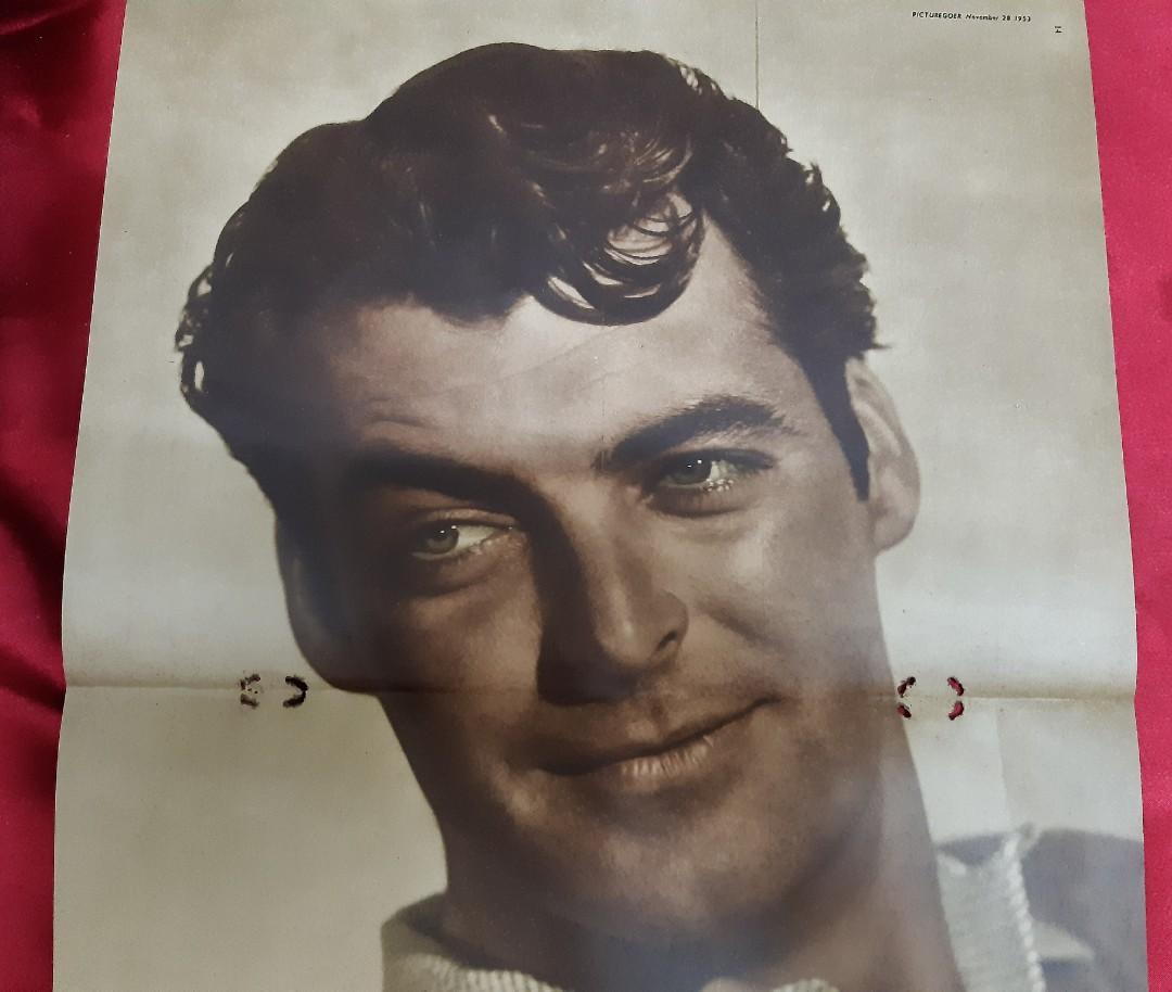 RORY CALHOUN / ABBE LANE 1953 Hollywood Film Stars Poster Collectible ...
