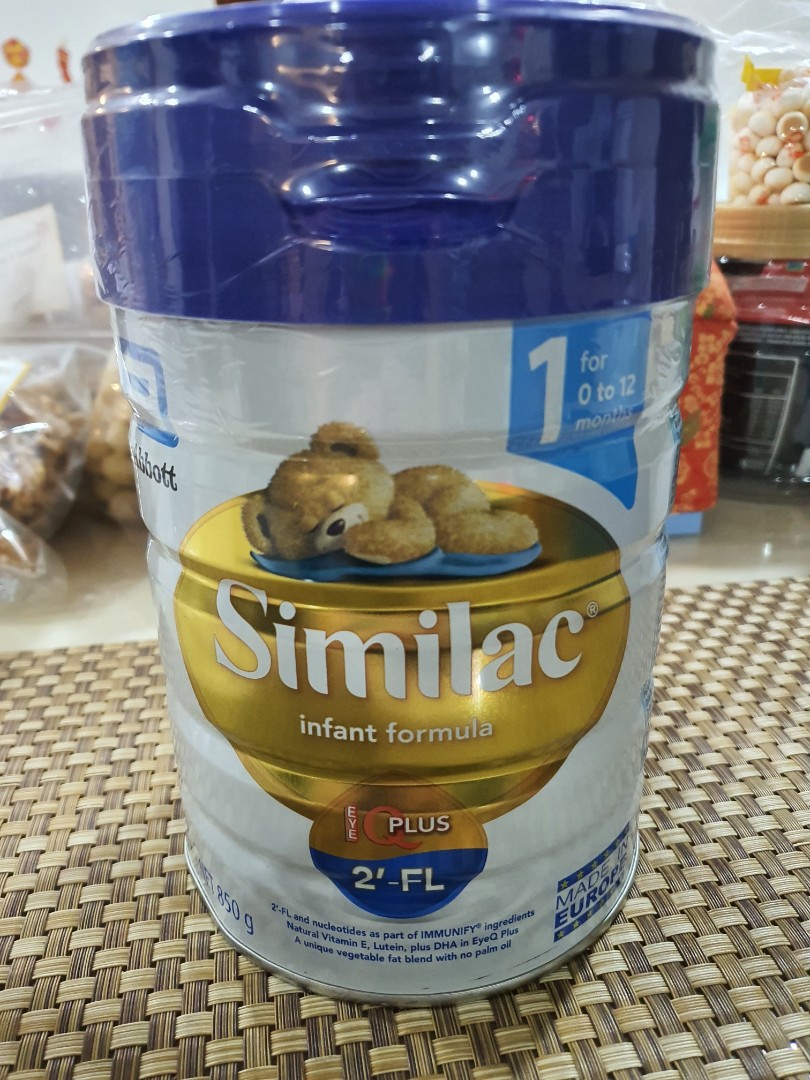 Similac Infant Formula 1 (0 to 12 months), Babies & Kids, Nursing ...