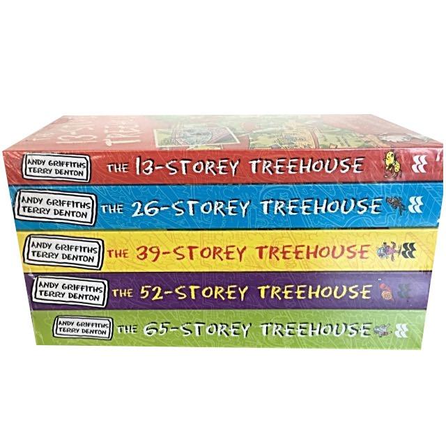 The 13-storey Treehouse Collection (5 Books), Books & Stationery ...