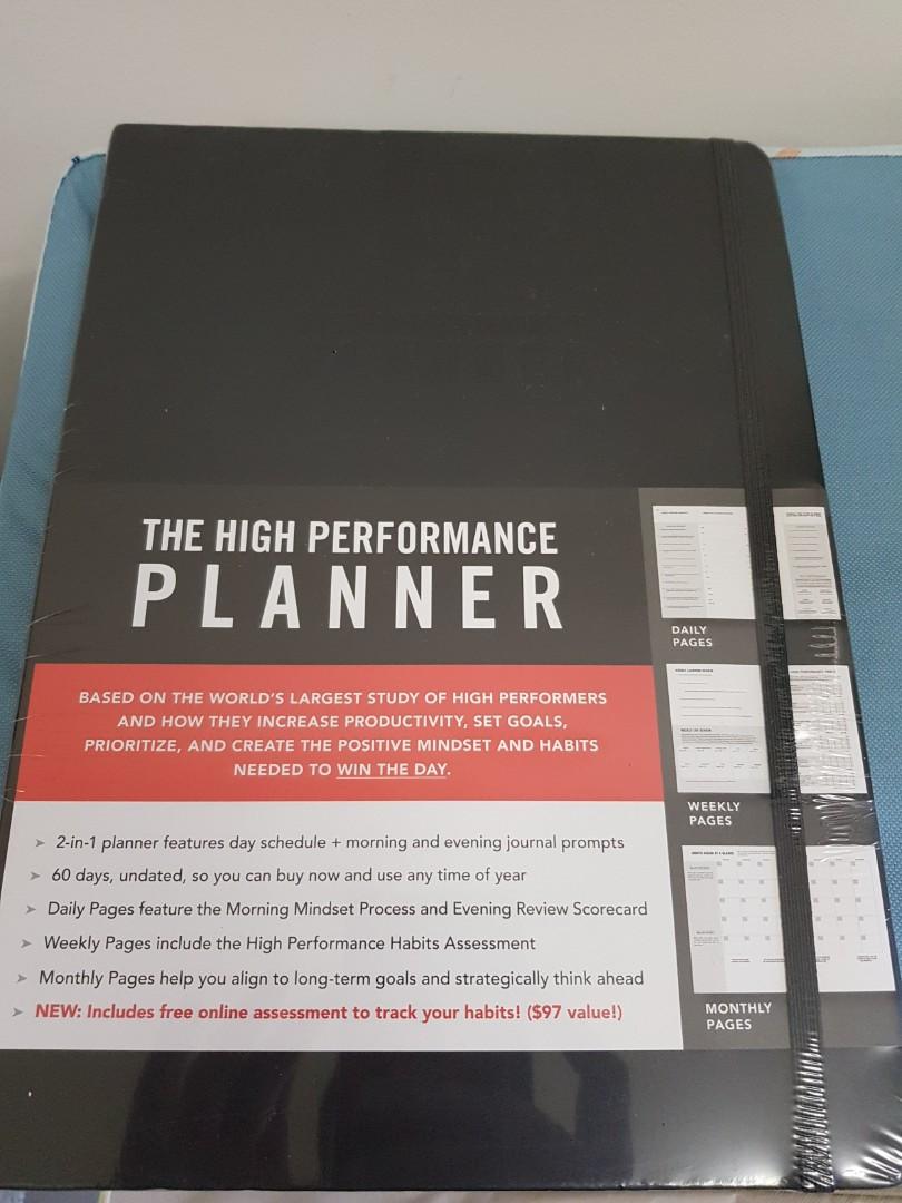 The High Performance Planner, Hobbies & Toys, Books & Magazines ...