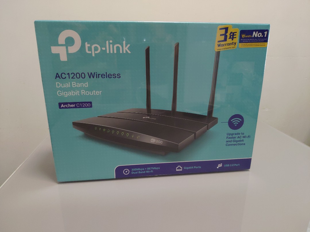 TP link Archer C1200 router, 電腦＆科技, 電腦周邊及配件, Wifi及上網相關產品 - Carousell